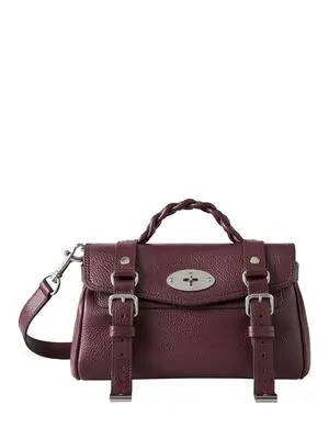 Mulberry Mini Leather Alexa Cross-body Bag Red