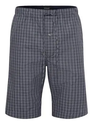 Hanro Night & Day Woven Cotton Shorts - Casual Check