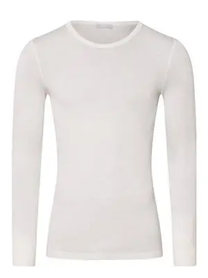 Hanro Woolen Silk Wool And Silk Fitted Top - Cygne
