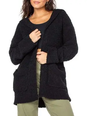 Roxy Roxy Weekend Retreat Bouclé Cardigan Phantom