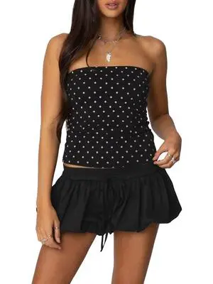 EDIKTED EDIKTED Peyton Polka Dot Tube Top