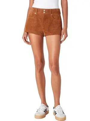 Blanknyc Suede Hot Pants - Fortune Cookie