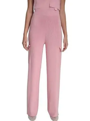 Dkny Cargo Sweater Pants - Bloom Pink