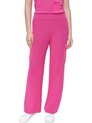 Dkny DKNY Cargo Sweater Pants Wild Berry