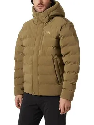 Helly Hansen Alby Water Repellent Puffer Jacket - Sepia Cord