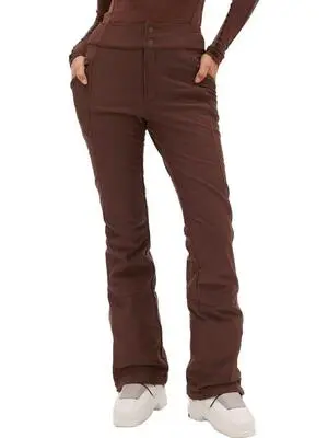 HALFDAYS Halfdays Emma Water-Resistant Fleece Lined Ski Pants Spiked Cocoa