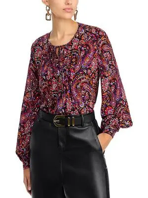 Kobi Halperin Roxanne Blouse Black Multi