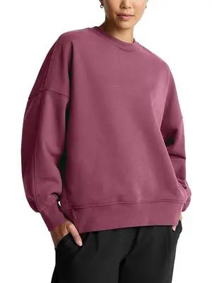 Beyond Yoga Solstice Oversized Sweatshirt - Mulberry Pink