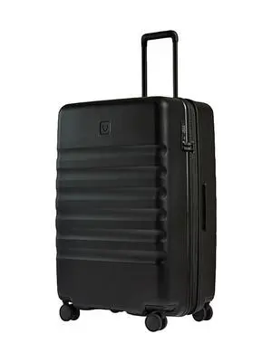 ANTLER Icon Stripe Large Suitcase - Black