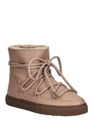 Inuikii Shearling Boots - Pink