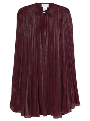 ANA RADU Ana Radu Pleated Mini Dress