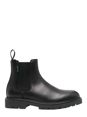 Paul Smith Leather Chelsea Boots - Black
