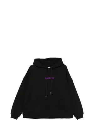 Gcds Embroidered Hoodie - Black