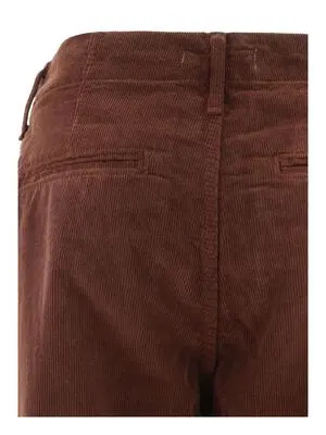 RE/DONE Corduroy Wide Leg Trousers - Brown