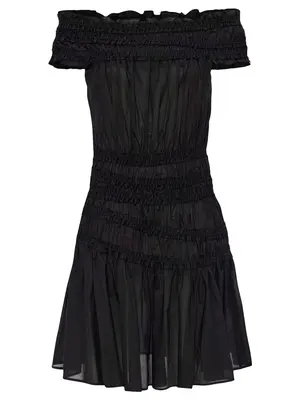 Tory Burch Off-shoulder Dress - Black