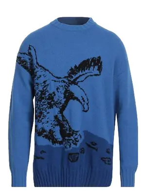 Emporio Armani Knitted Sweater - Blue