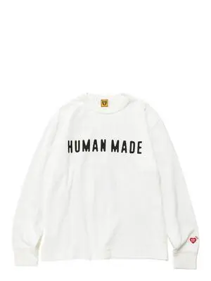 HUMAN MADE Classic Long Sleeve T-shirt - White