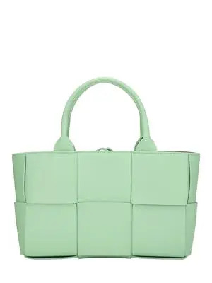 BOTTEGA VENETA Calfskin Maxi Intrecciato Arco Tote Mini