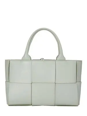 Bottega Veneta Maxi Intrecciato Arco Tote - Green