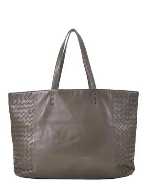 Bottega Veneta Intrecciato Tote - Grey