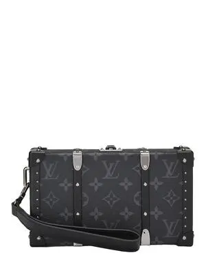 LOUIS VUITTON Monogram Eclipse Trunk Clutch