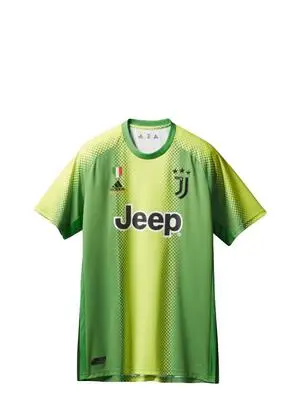 PALACE Adidas Juventus Authentic Buffon 77 Match Jersey - Slime/green