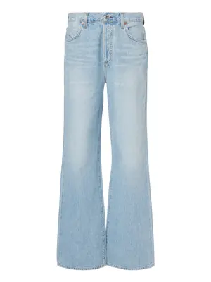 Citizens Of Humanity Annina High-rise Wide-leg Jeans - Blue