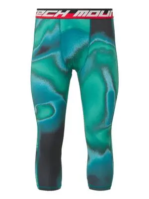 Aztech Mountain Aztech Next To Skin Printed Leggings - Blue