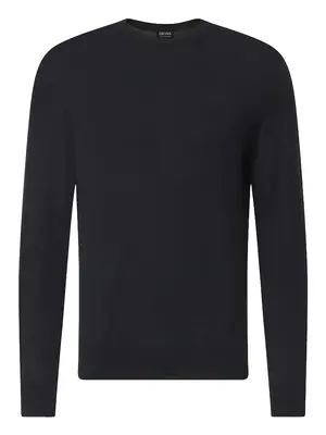 Zegna Wool Sweater - Black