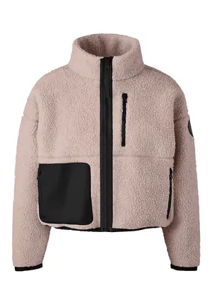 Canada Goose Canada Goose Simcoe Fleece Zip-Up Jacket Lucent Rose