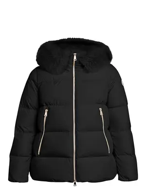 Moncler Moncler Laiche Short Puffer Jacket Black