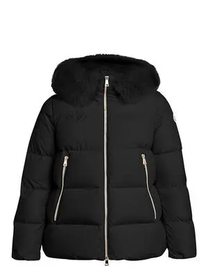 Moncler Laiche Short Puffer Jacket - Black