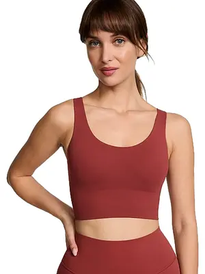 Victoria's Secret Victoria's Secret Vsx Elevate™ Seamless-Comfort Sports Bra Red
