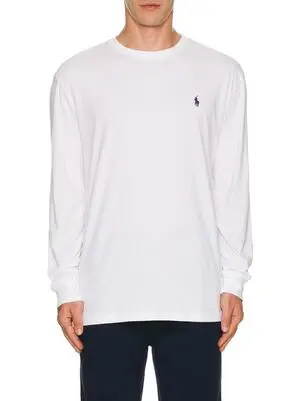 Polo Ralph Lauren Classic Long Sleeve Tee - White