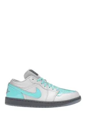 JORDAN Jordan 1 Low SE Sneakers Photon Dust/aurora Green/smoke Grey