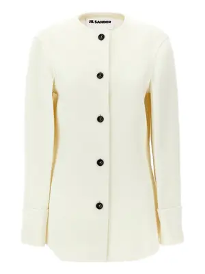 JIL SANDER 94' Wool Jacket - White
