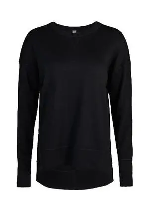 Sweaty Betty Relaxed-fit Cotton-blend Jumper - Black