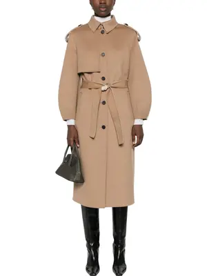 Mackage Ceyla Belted Coat - Brown