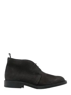 Fratelli Rossetti Leather Ankle Boots - Black