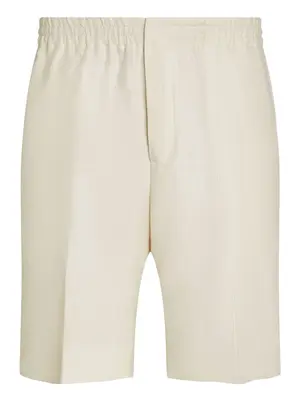 Zegna Linen Shorts - Neutrals