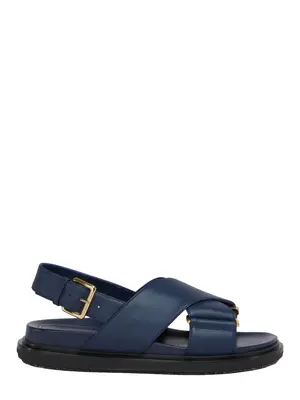 Marni Leather Sandals - Blue