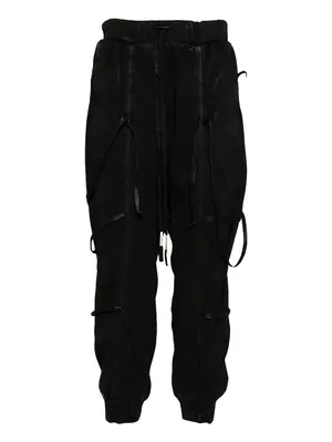Boris Bidjan Saberi Coated Track Pants - Black