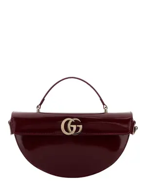 Gucci Half Moon Tote Bag - Red