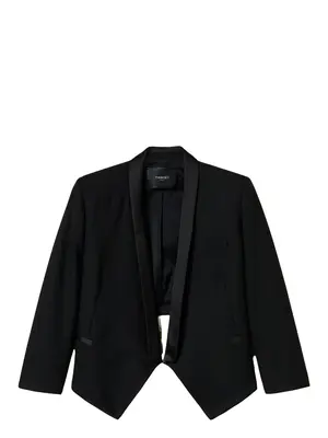 TWINSET TWINSET Open Front Cropped Blazer
