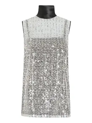 DOLCE & GABBANA Dolce & Gabbana Sequin-Embellished Top