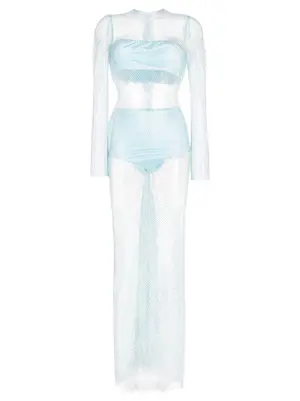 BRONX AND BRONCO Bronx And Banco Webb Crystal-Embellished Dress
