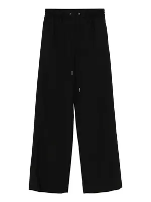 Paul Smith Wide-leg Trousers - Black