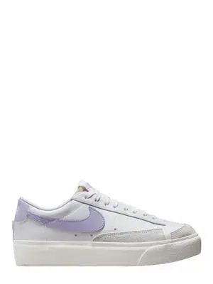 Nike Blazer Low Platform Sneakers - White/sail/lilac Bloom