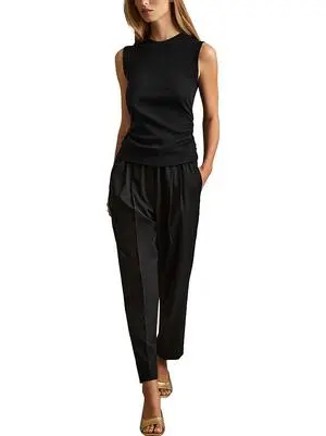 REISS Trudy Top - Black
