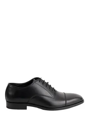 STINAA.J Stinaa.j Classic Leather Oxford Shoes With Orthopedic Insole Black